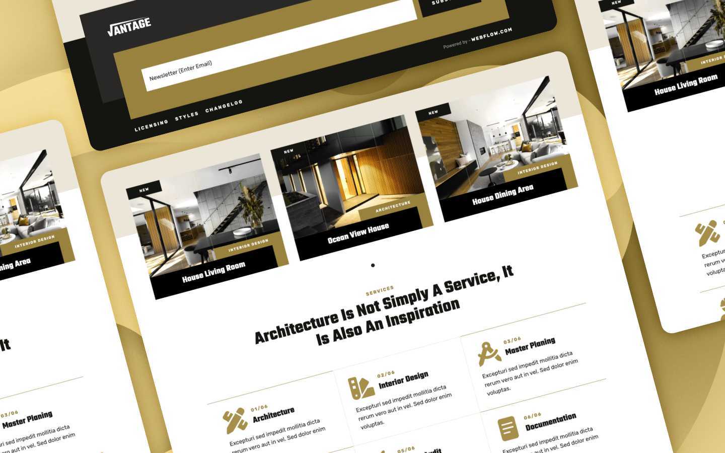 Vantage - Architecture HTML5 Responsive Website Template